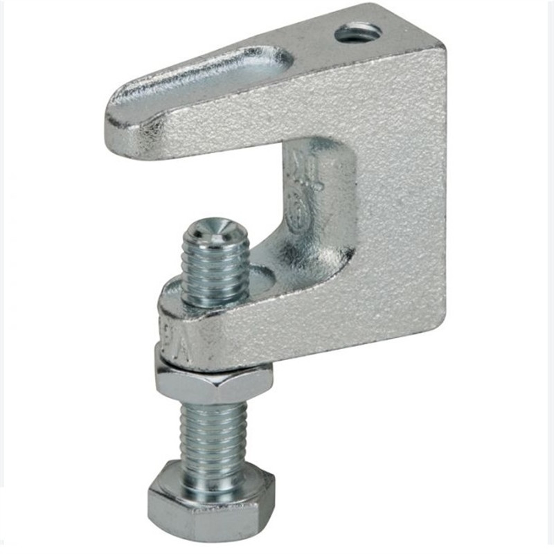 Strut Fitting Beam Clamp M6 With Threaded Srew, Maximum Load 60kg,18mm