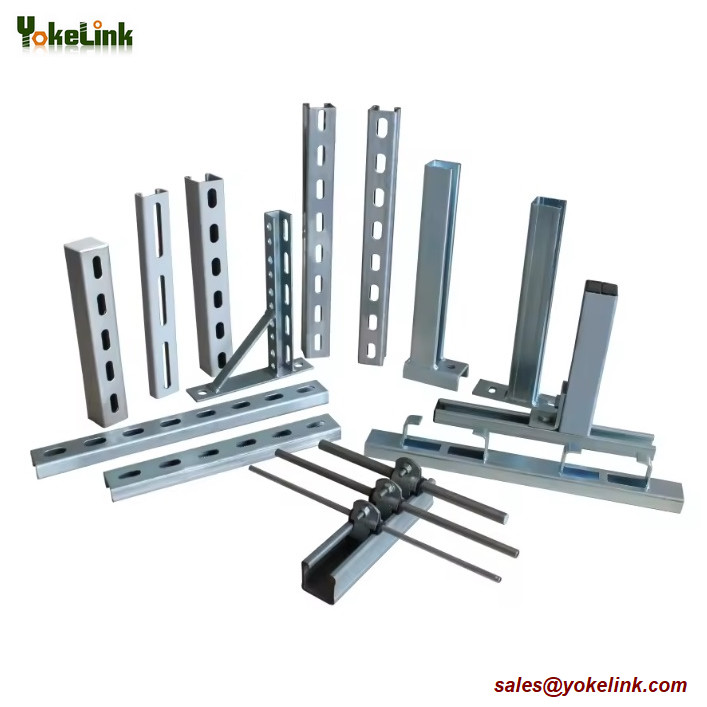 Hot DIP Galvanized Strut Channel Support System Electrical & Mechanical ...
