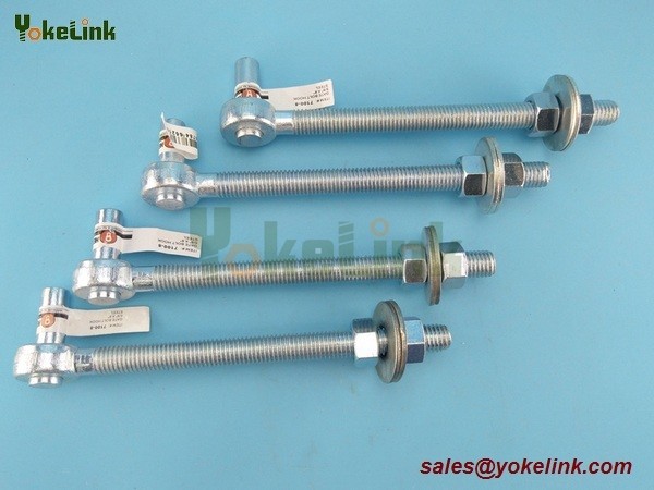 Made in China 3/4" x 10" Zinc finish steel Gate Bolt Hook with a good price