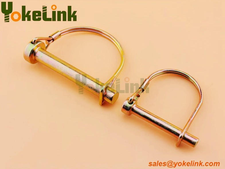 Zinc yellow or zinc clear Wire Tab lock pin for tractor with good price