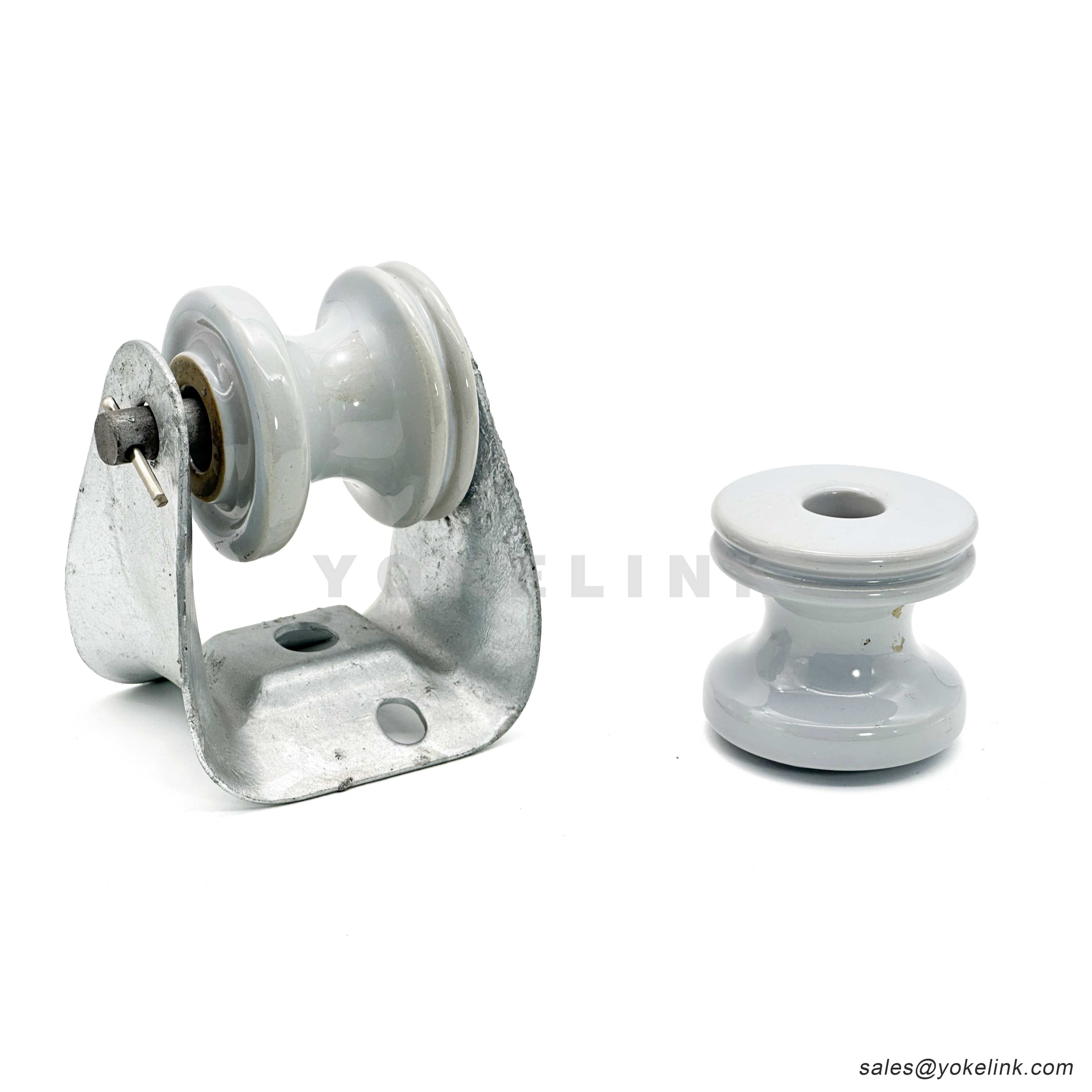 ANSI 53-2 Porcelain Spool Insulator Type for Transmission Lines for ...