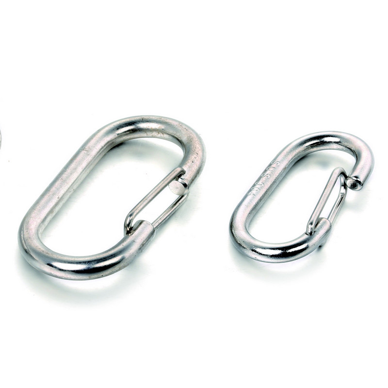 S Biner Stainless Steel Dual Carabiner. S-Biner Slidelock hook