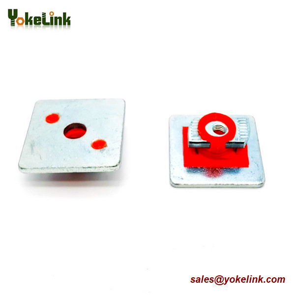 3/8" Combo Nut Washer Zinc Combo Channel Nut with Square Washer