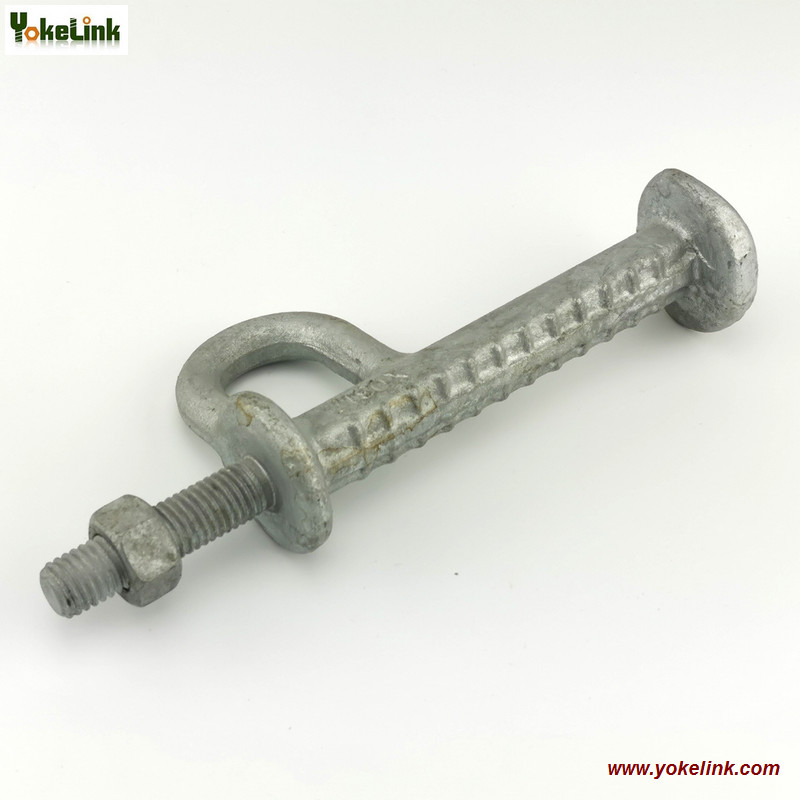 3/4" Tower Pole Step with Nut Galvanized for Transmission Tower