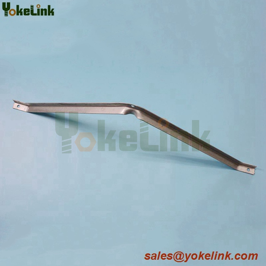 Carbon steel Double span V crossarm brace for Mounting crossarm