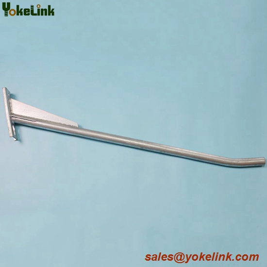 Light Pole Bracket Arms Hot Dip Galvanized Luminaire Support Arm With ...