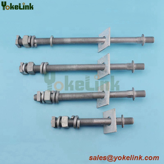 High quality Carbon Steel 5/8" Long Shank Line Post Studs For Wood ...