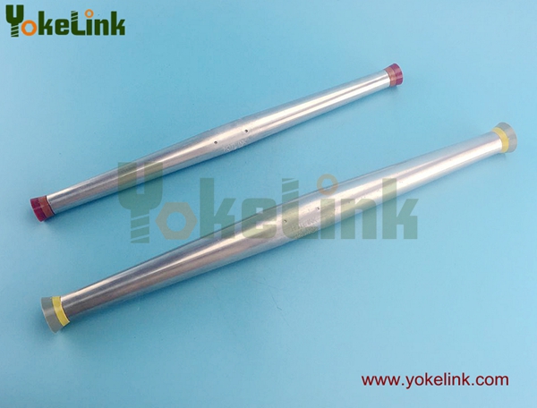 High strength aluminum alloy automatic line splice with ANSI C119.4 ...