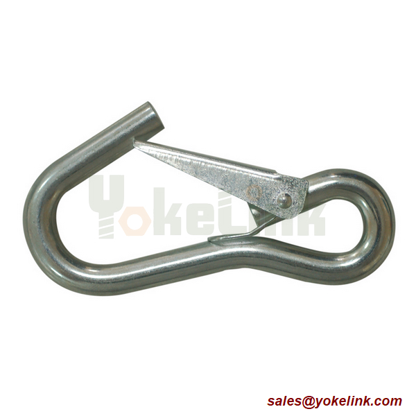 High quality Steel Zinc Plated Spring Snap Hooks 10 X 100 mm
