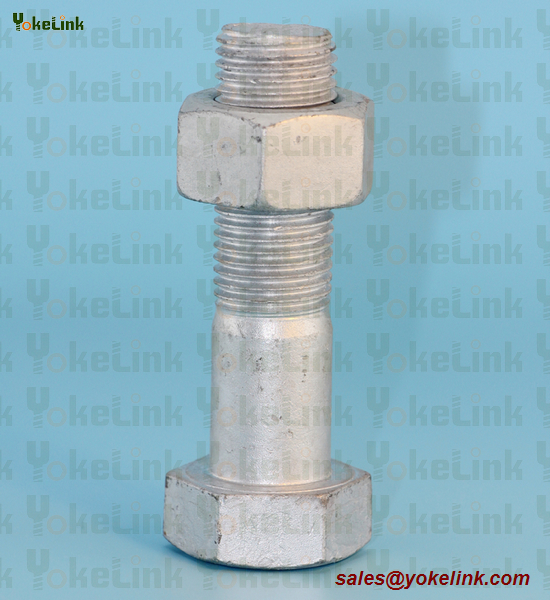 M20 ASTM F3125M Grade A325M Hot Dipped Galvanized Steel Structural Bolt ...
