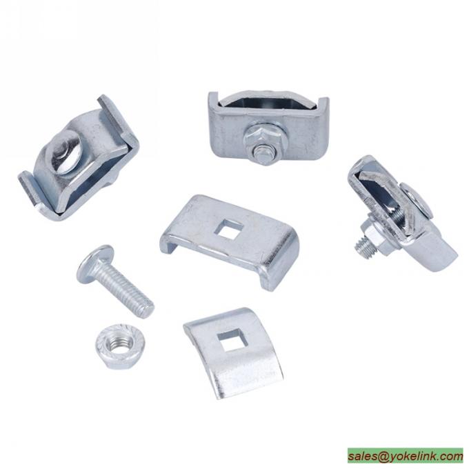 Zinc Plating Wire mesh cable tray connector for cable tray system