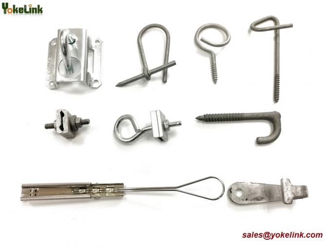 Forged Drive Hook, 7/16 in fetter point thread for line hardware